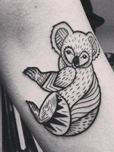 50+ Amazing Koala Tattoos with Meaning - Body Art Guru