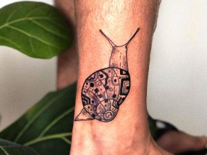 50+ Snail Tattoos with Meanings - Body Art Guru