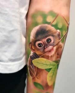 50+Monkey Tattoos with Meanings - Body Art Guru