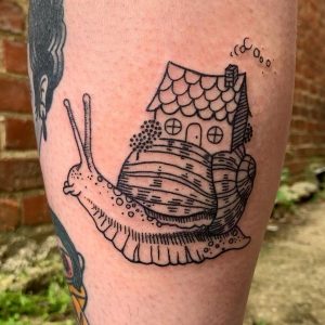 50+ Snail Tattoos with Meanings - Body Art Guru