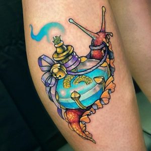 50+ Snail Tattoos with Meanings - Body Art Guru