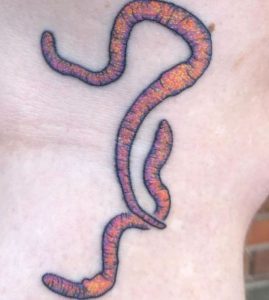 35+ Amazing Earthworm Tattoos with Meanings - Body Art Guru