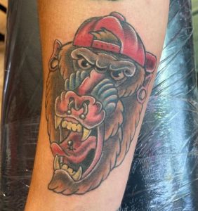 30+ Amazing Baboon Tattoos with Meanings - Body Art Guru