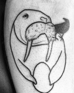 50+ Amazing Walrus Tattoos with Meaning - Body Art Guru