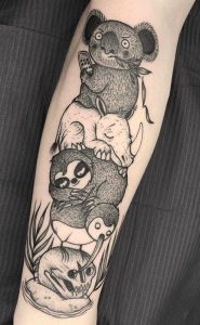 50+ Amazing Koala Tattoos with Meaning - Body Art Guru