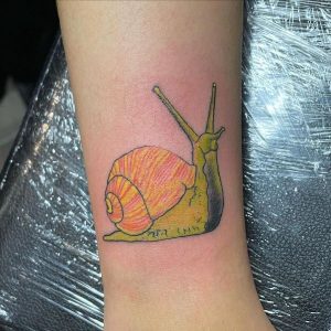 50+ Snail Tattoos with Meanings - Body Art Guru