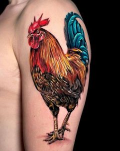 35+Amazing Rooster Tattoos with Meanings - Body Art Guru