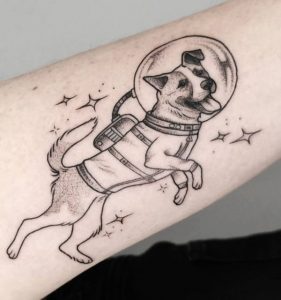 30+Amazing Akita Tattoos with Meanings - Body Art Guru