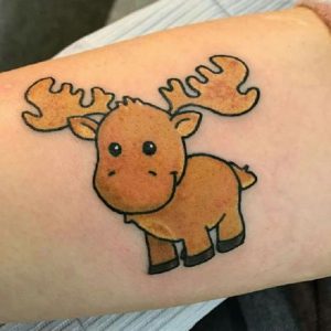 40+ Amazing Moose Tattoos with Meaning - Body Art Guru