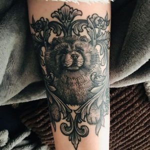 30+ Amazing Chow Chow Tattoos with Meaning - Body Art Guru