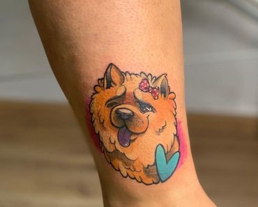 30+ Amazing Chow Chow Tattoos with Meaning - Body Art Guru