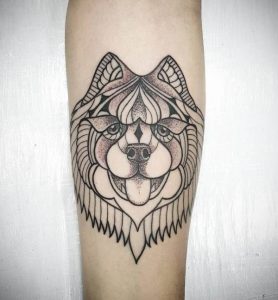 30+ Amazing Chow Chow Tattoos with Meaning - Body Art Guru