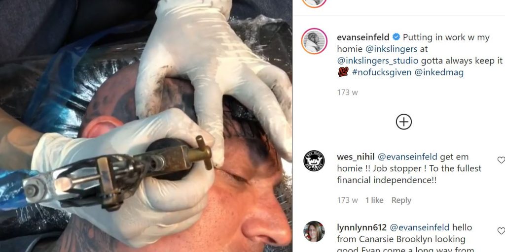 Evan Seinfeld's 55 Tattoos & Their Meanings - Body Art Guru