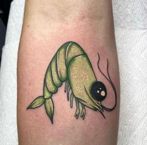 30+Amazing Shrimp Tattoos with Meanings - Body Art Guru