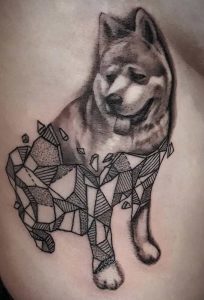 30+Amazing Akita Tattoos with Meanings - Body Art Guru