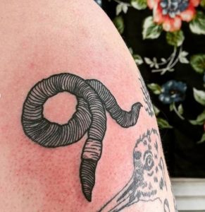 35+ Amazing Earthworm Tattoos with Meanings - Body Art Guru