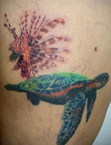20+ Amazing Lionfish Tattoos with Meanings - Body Art Guru