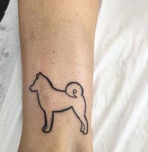 30+Amazing Akita Tattoos with Meanings - Body Art Guru