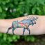 40+ Amazing Moose Tattoos with Meaning - Body Art Guru