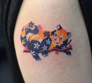 40+ Amazing Red Panda Tattoos with Meanings - Body Art Guru