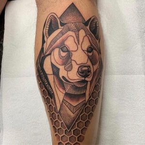 30+Amazing Akita Tattoos with Meanings - Body Art Guru