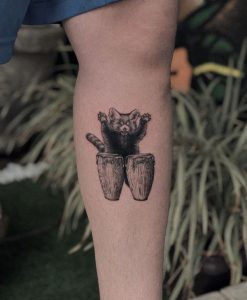 40+ Amazing Red Panda Tattoos with Meanings - Body Art Guru