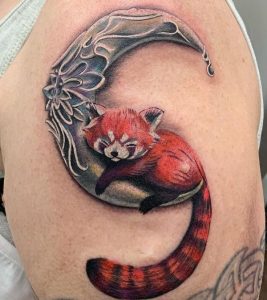 40+ Amazing Red Panda Tattoos with Meanings - Body Art Guru