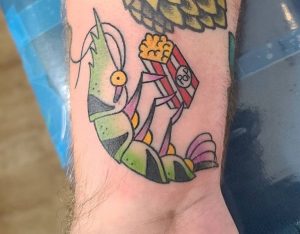 30+Amazing Shrimp Tattoos with Meanings - Body Art Guru