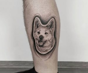 30+Amazing Akita Tattoos with Meanings - Body Art Guru