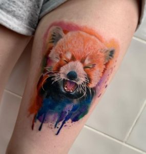 40+ Amazing Red Panda Tattoos with Meanings - Body Art Guru