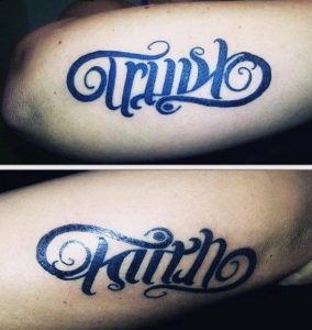 Tattoos That Can Be Read Both Ways: 100+ Cool Ambigram Tattoos - Body ...