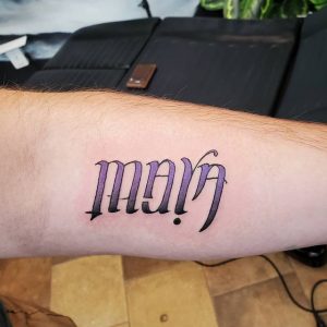 Tattoos That Can Be Read Both Ways: 100+ Cool Ambigram Tattoos - Body ...