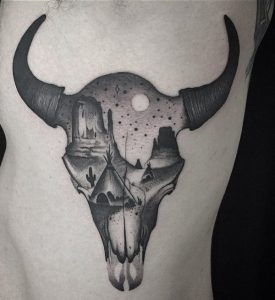 25+ Amazing Bison Tattoos with Meaning - Body Art Guru