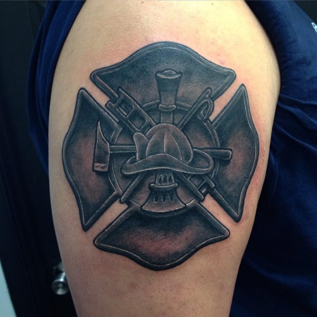 165 Burnin' Firefighter Tattoo Designs with Meanings and Ideas - Body ...