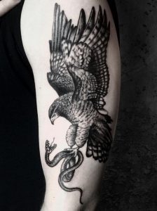 25+ Amazing Hawk Tattoos with Meanings - Body Art Guru