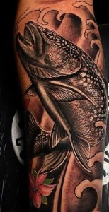 40+ Salmon Tattoos with Meaning - Body Art Guru
