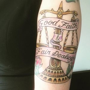 53 Amazing Lawyer Tattoo Designs with Meanings and Ideas - Body Art Guru