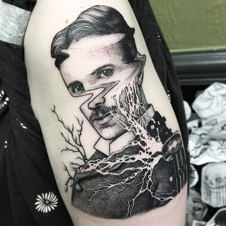 68 Interesting Scientist Tattoo Designs with Meanings - Body Art Guru