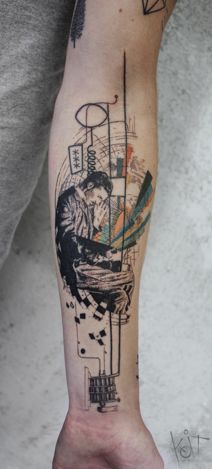68 Interesting Scientist Tattoo Designs with Meanings - Body Art Guru