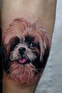 40+ Amazing Shih Tzu Tattoos with Meaning - Body Art Guru