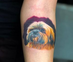 40+ Amazing Shih Tzu Tattoos with Meaning - Body Art Guru