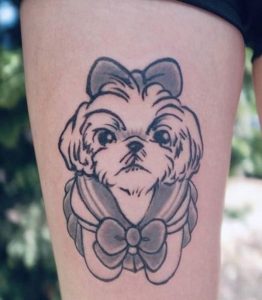 40+ Amazing Shih Tzu Tattoos with Meaning - Body Art Guru