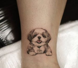 40+ Amazing Shih Tzu Tattoos with Meaning - Body Art Guru