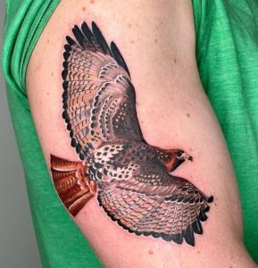 25+ Amazing Hawk Tattoos with Meanings - Body Art Guru