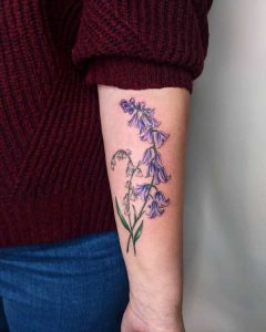 60+ Amazing Bluebell Tattoos Designs with Meanings, and Ideas - Body ...