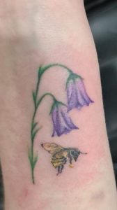 60+ Amazing Bluebell Tattoos Designs with Meanings, and Ideas - Body ...