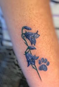 60+ Amazing Bluebell Tattoos Designs with Meanings, and Ideas - Body ...