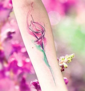 70+ Amazing Calla Lily Tattoo Designs with Meanings, and Ideas - Body ...