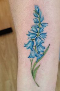 60+ Amazing Bluebell Tattoos Designs with Meanings, and Ideas - Body ...