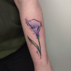 70+ Amazing Calla Lily Tattoo Designs with Meanings, and Ideas - Body ...